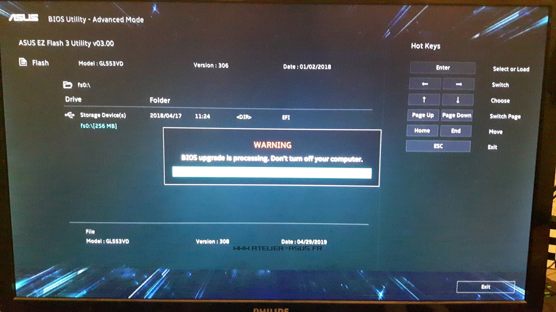 RESOLU - Bloqué dans la maj BIOS | Le forum des portables Asus